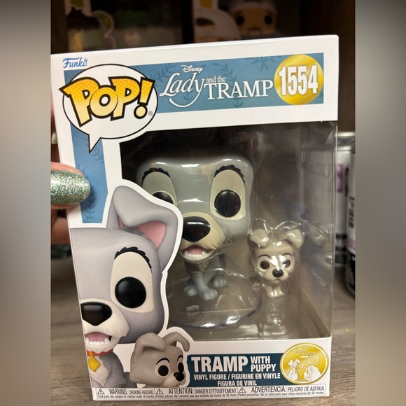 Funko | Toys | Disney Pop Tramp With Puppy 554 | Poshmark
